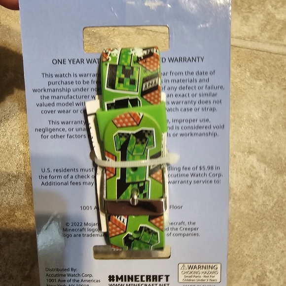 Minecraft | Accessories | Minecraft Led Kids Watch Creeper New | Poshmark